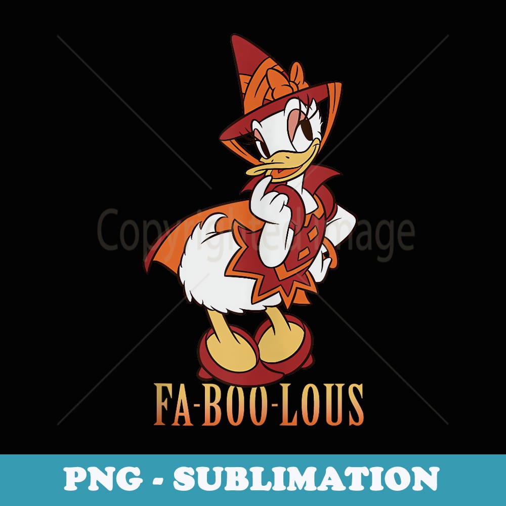 Disney Halloween Daisy Duck Witch Costume Fa-BOO-Lous - Sign | Inspire ...