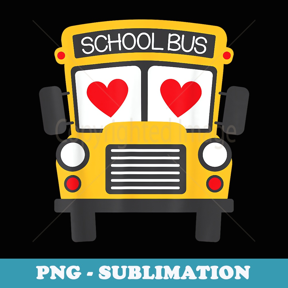 School Bus Costume Funny Cute Yellow Bus Driver Front Back - | Inspire ...