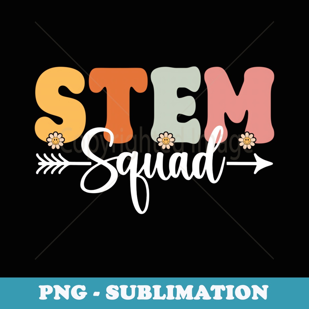 STEM Squad Funny Back To School Teachers Students STEM Crew | Inspire ...