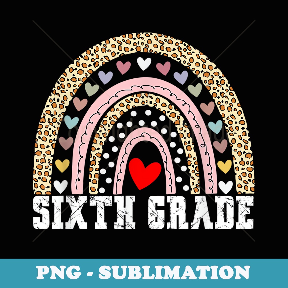 Sixth Grade Rainbow Girls Boys Teacher Team 6th Grade Squad | Inspire ...