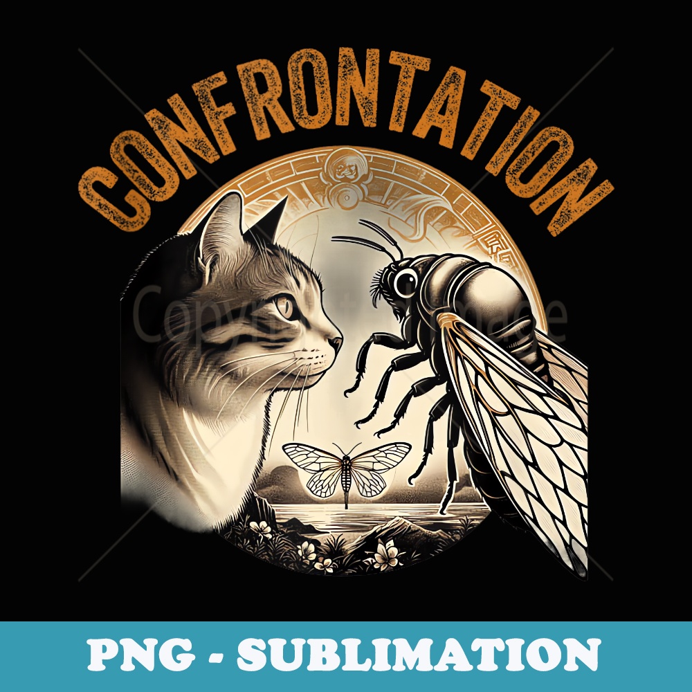 Cat Meet Cicada, Moment of Anticipation Before confrontation | Inspire ...