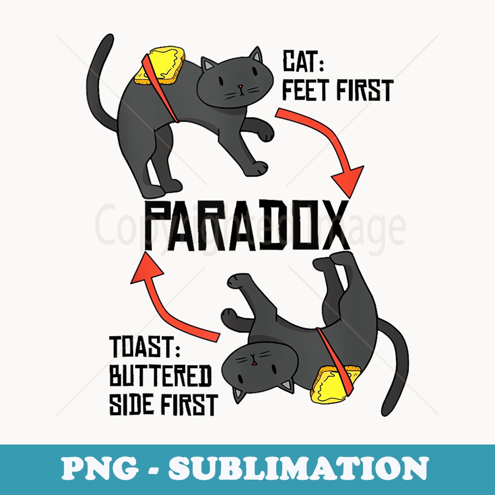 Buttered Toast Cat Paradox Funny Meme Humor Science Joke Gag | Inspire ...