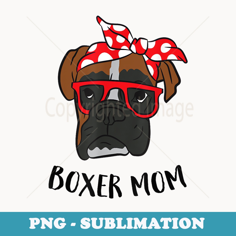 Funny Boxer Mom Cute Boxer Mama Lover Boxer Dogs - Trendy Su | Inspire ...