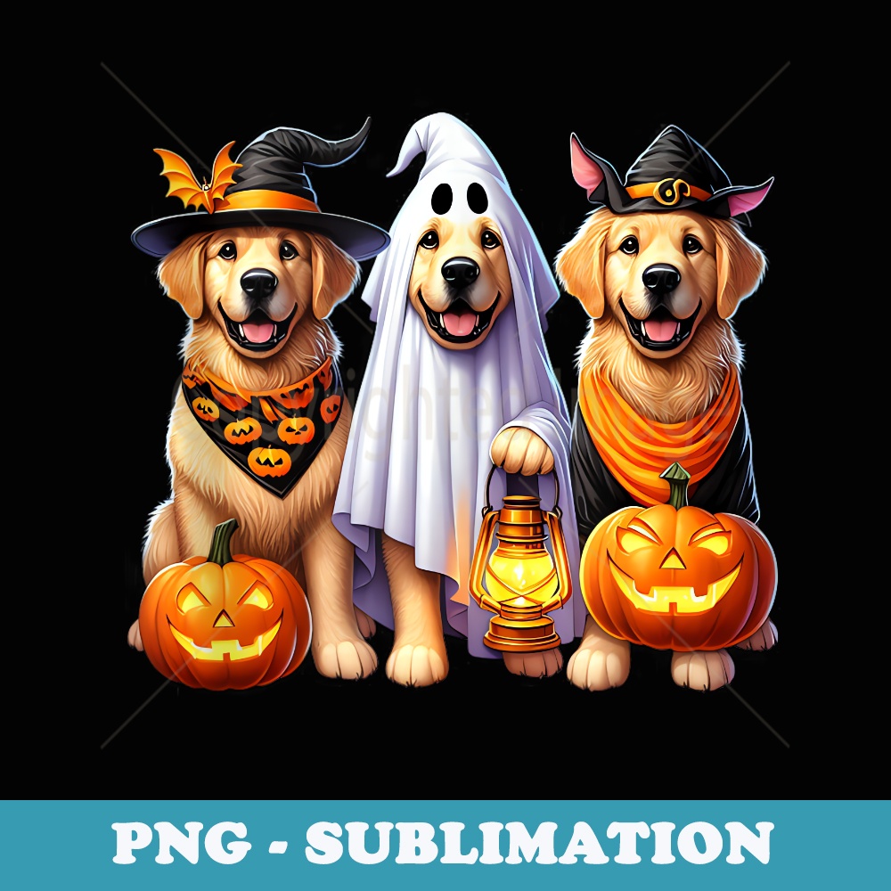 Happy Howl-o-ween Halloween Golden Retriever Dog Lovers - PN | Inspire ...