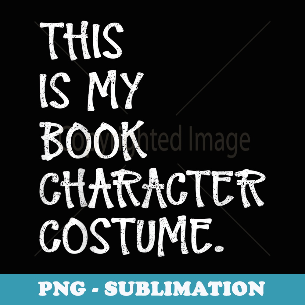 This Is My Book Character Costume Funny Halloween Reading - | Inspire ...
