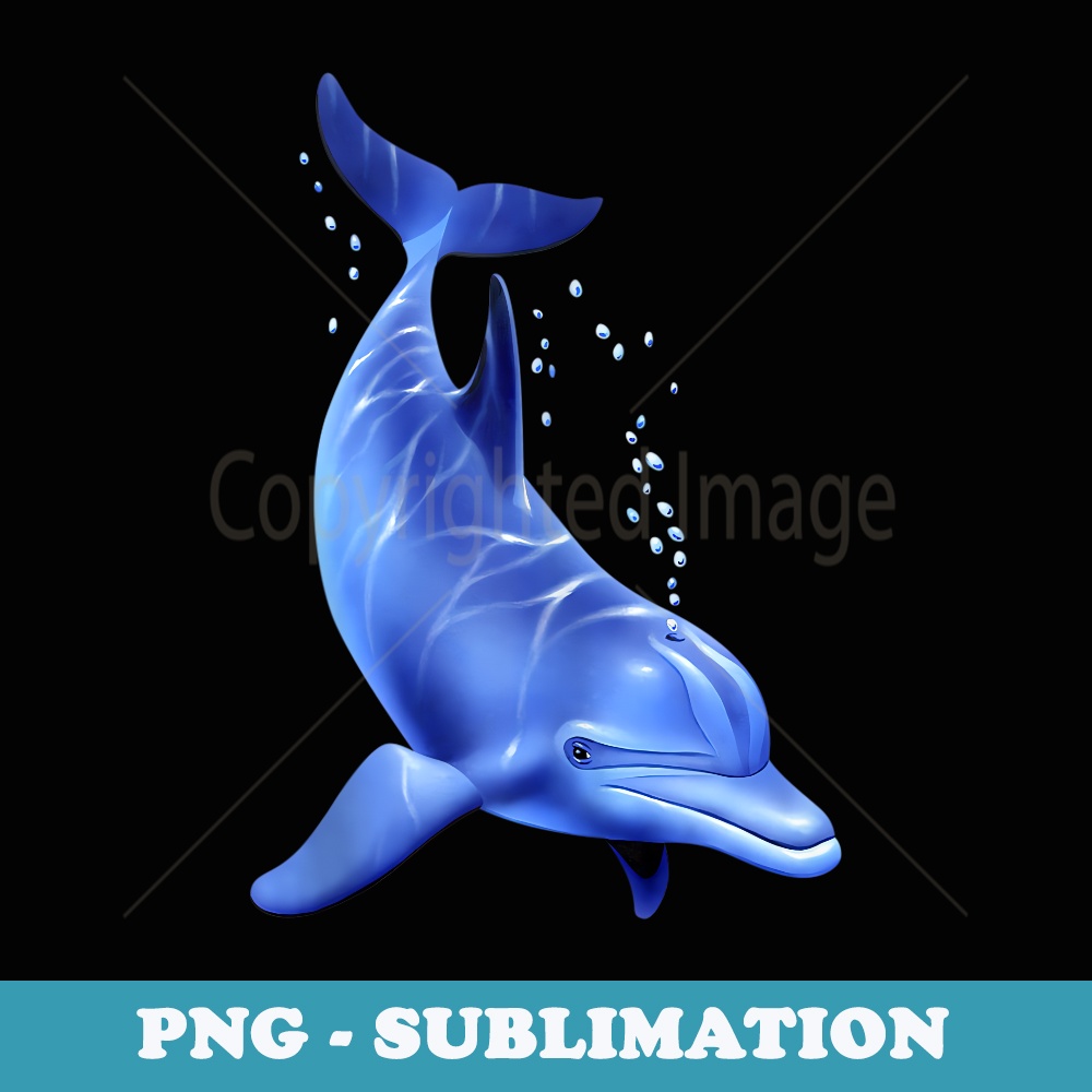 Blue Dolphin Marine Sea Animal Save the Oceans - Exclusive P | Inspire ...