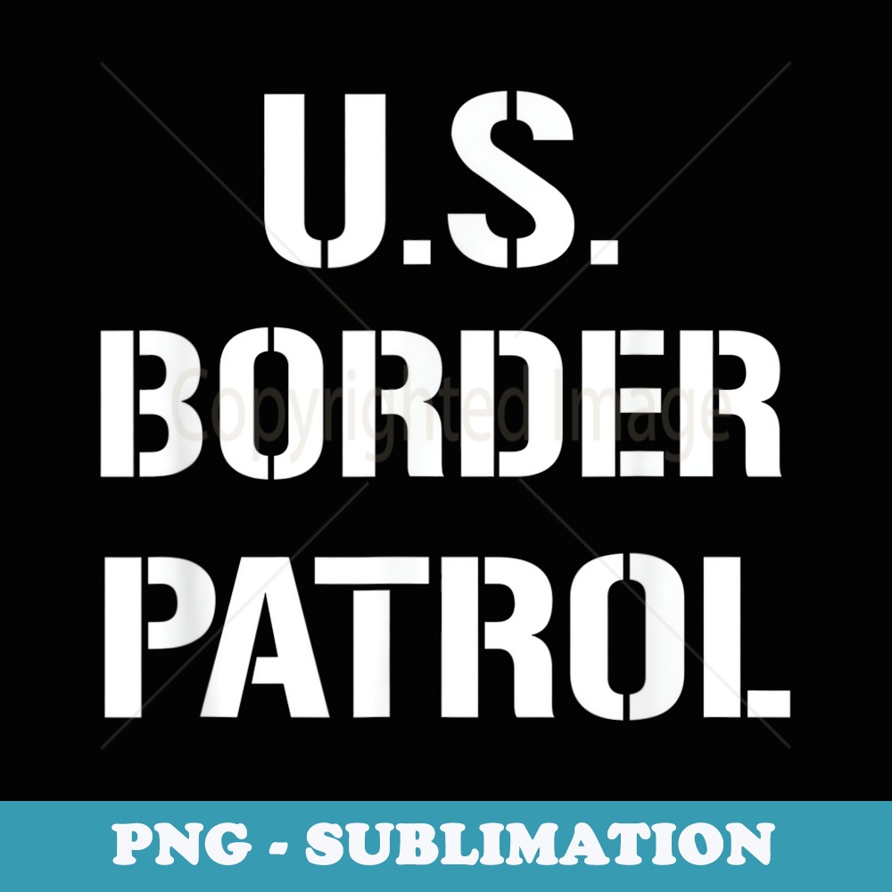 US Border Patrol Customs Immigration Halloween Costume - PNG | Inspire ...