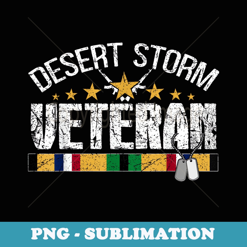 Desert Storm Veteran, Pride Persian Gulf War Service Ribbon | Inspire ...