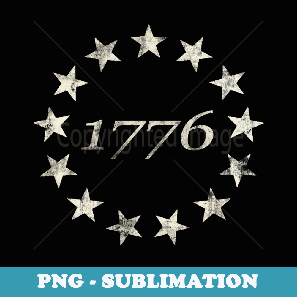 13 Star Flag Betsy Ross Distressed American Flag 1776 - Uniq | Inspire ...