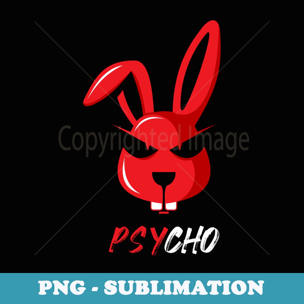 Adorable Psycho Weird Bunny Rabbit Funny - High-Resolution P | Inspire ...