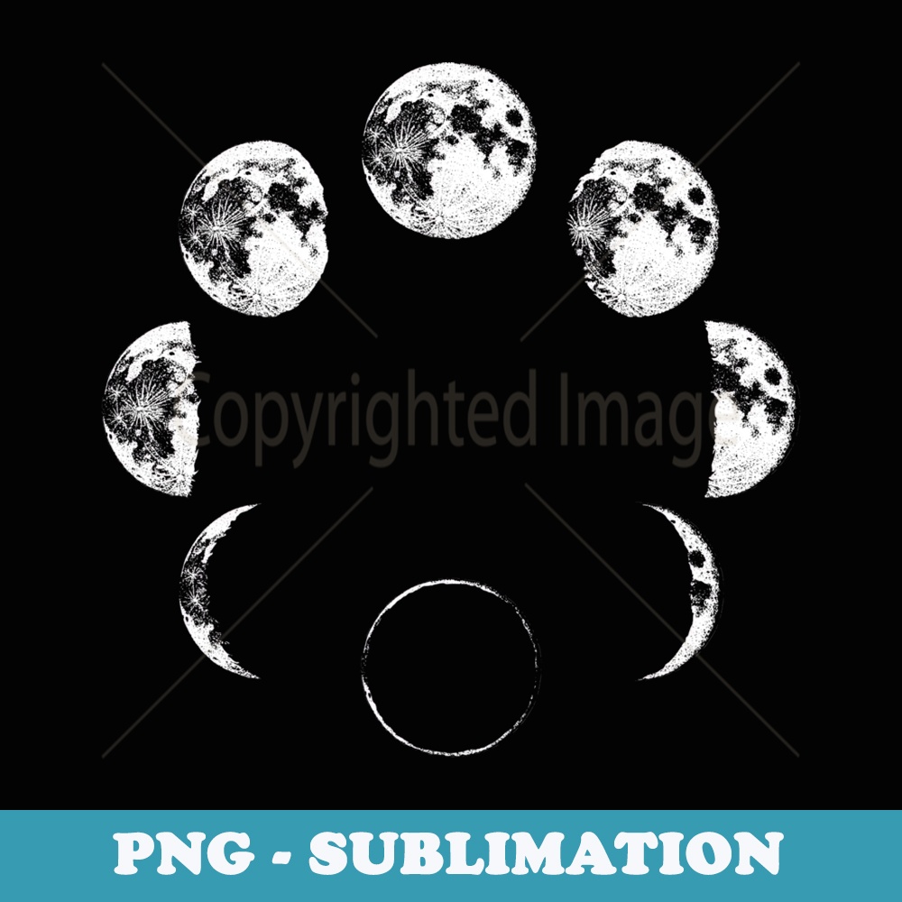 Phases of the Moon Retro 60s 70s Mystical Celestial Moon - E | Inspire ...