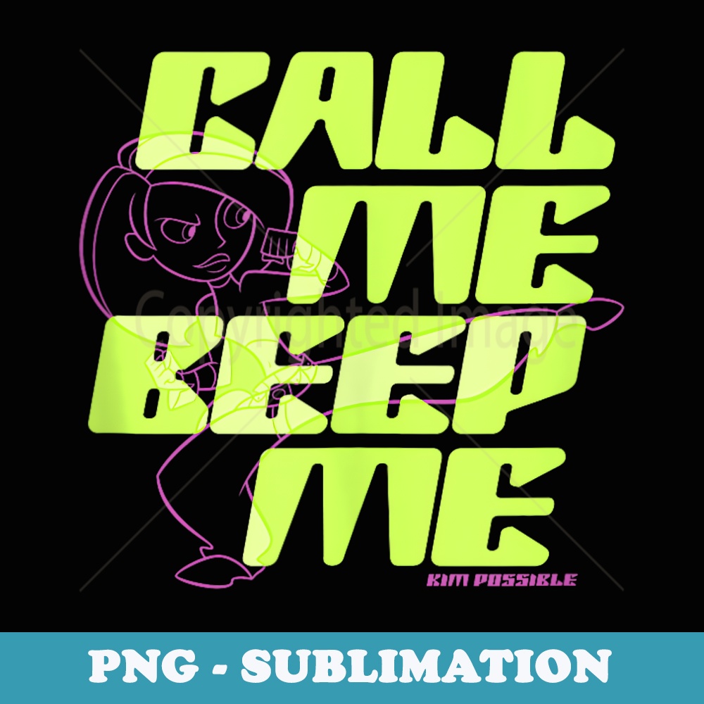 Disney Kim Possible Cyber Beep Kim Kick - Retro PNG Sublimat | Inspire ...