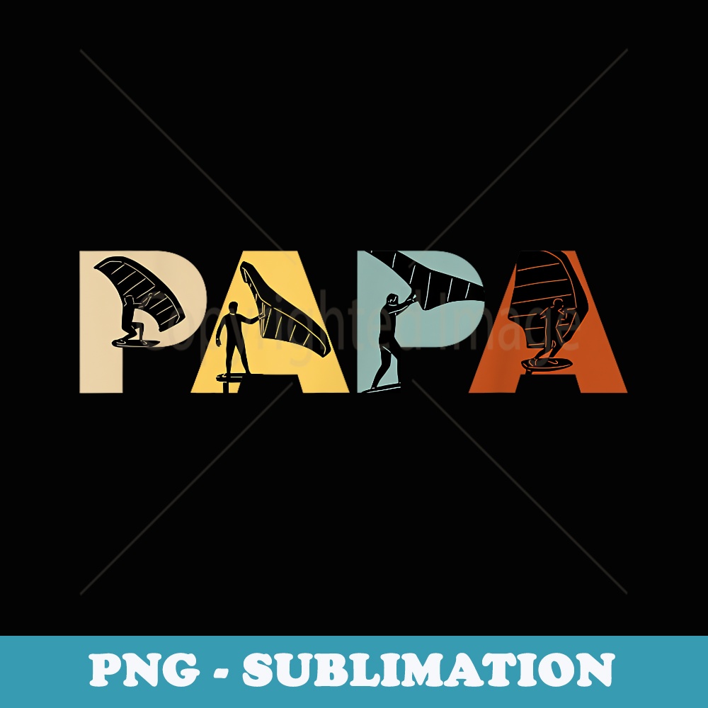 Wing Foil Dad Wing Surf Dad Wingfoil - PNG Transparent Subli | Inspire ...