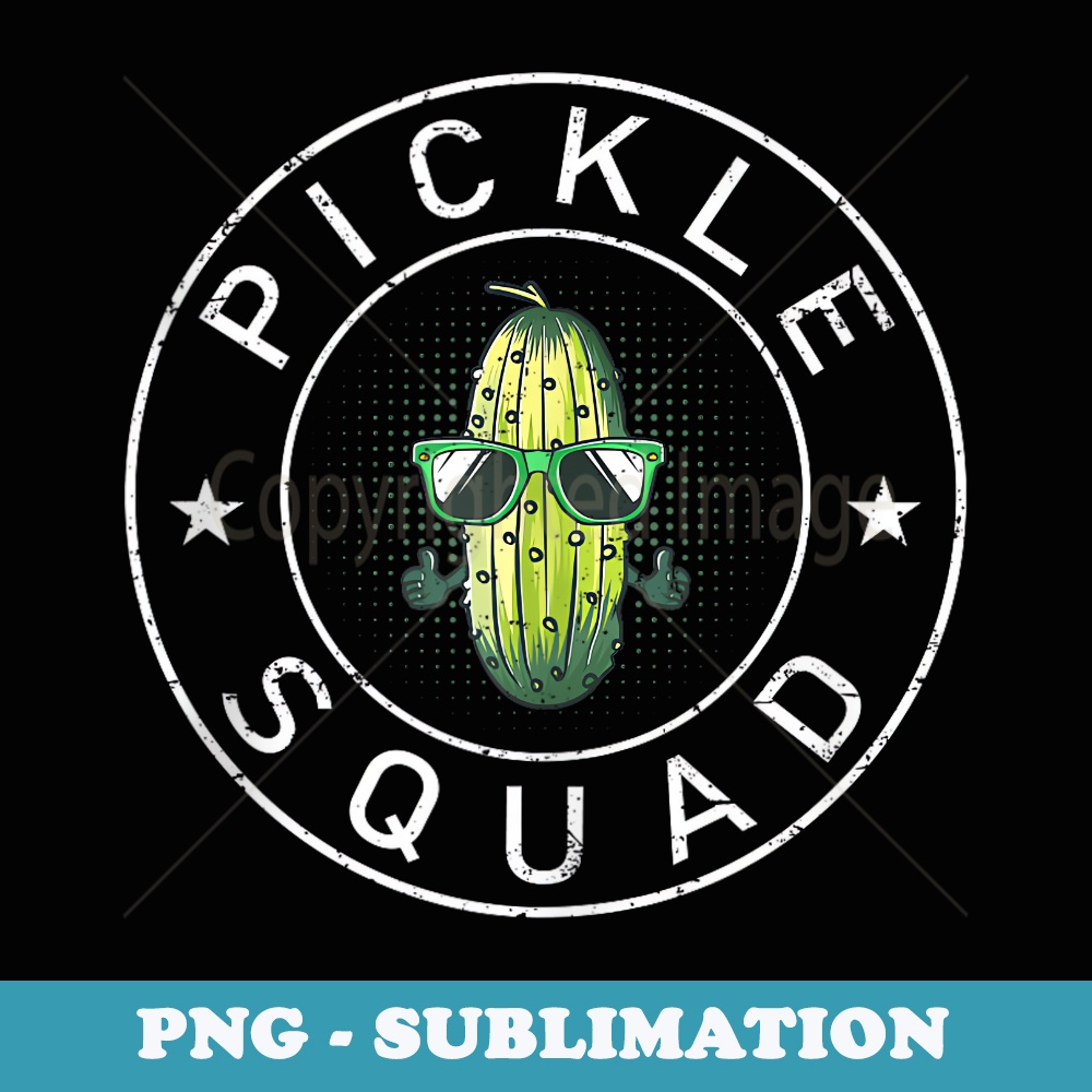 Pickle Squad Cute Pickle Design For Cucumber Pickle Lover - | Inspire ...