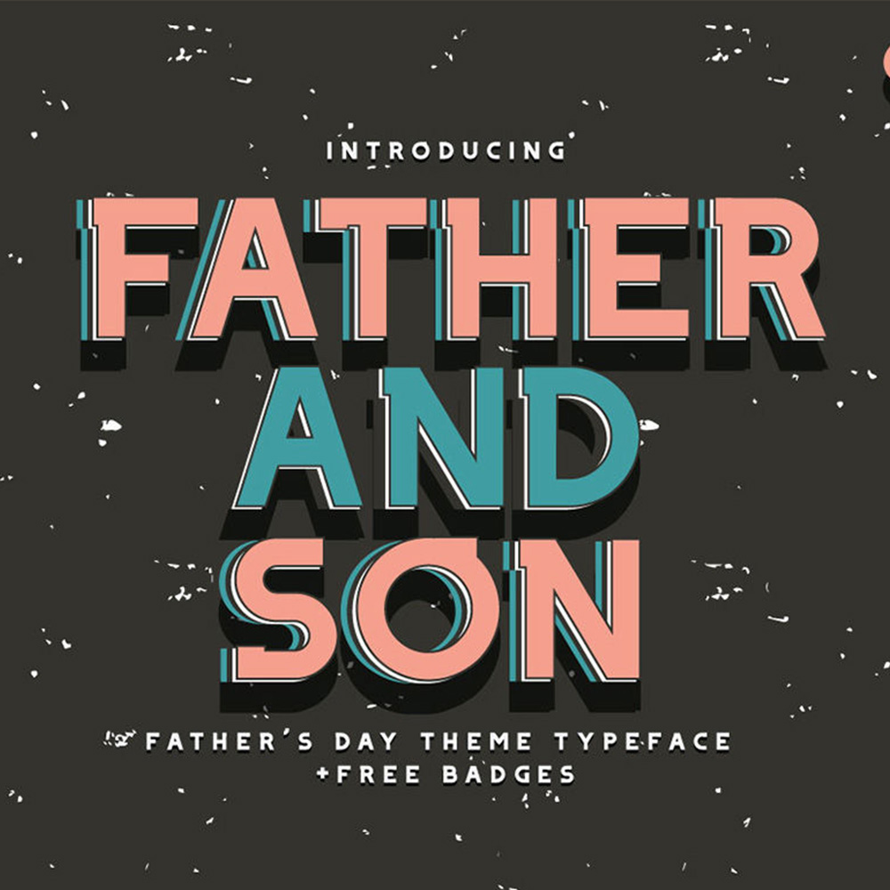 Father and Son Font | Inspire Uplift