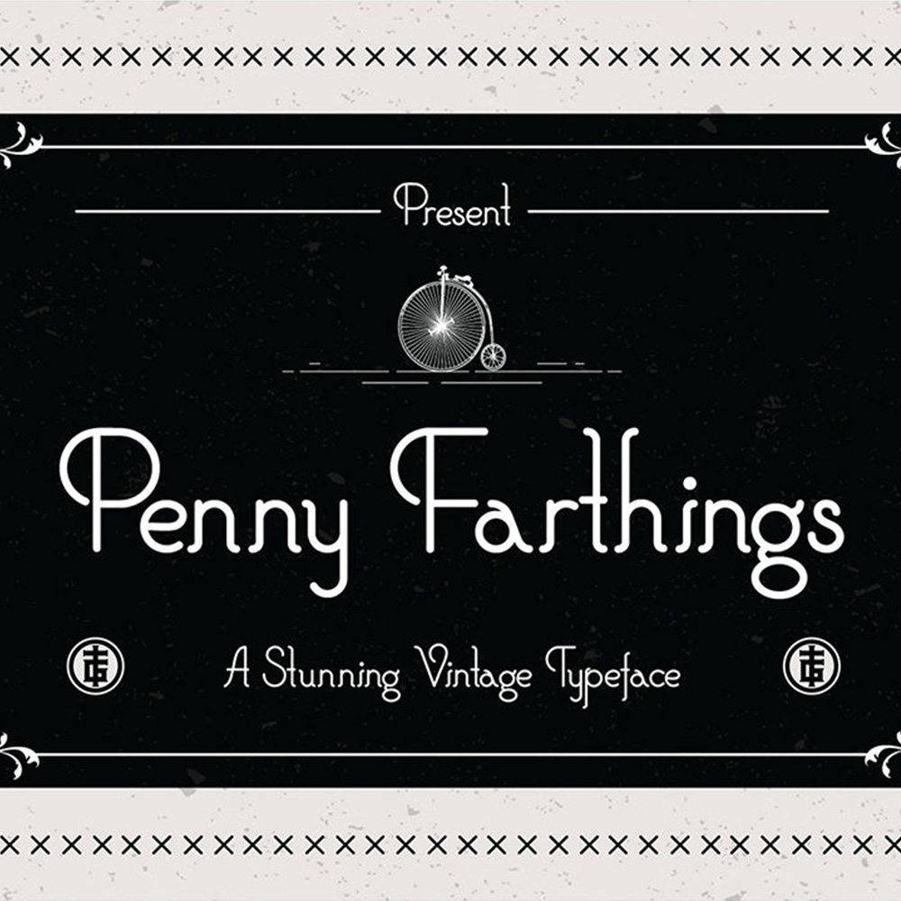 Penny Farthings Font | Inspire Uplift