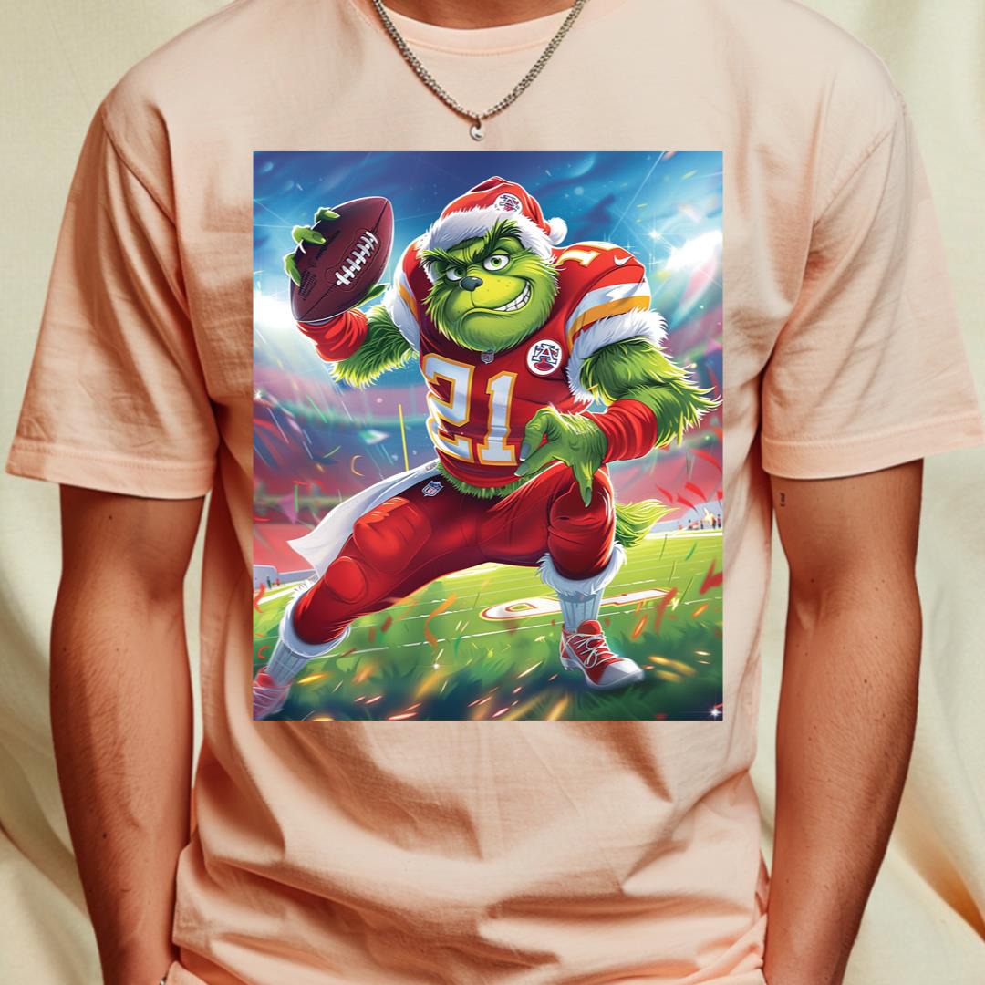 The Grinch Vs Chiefs Logo Art Print PNG, Military Funky PNG, | Inspire ...