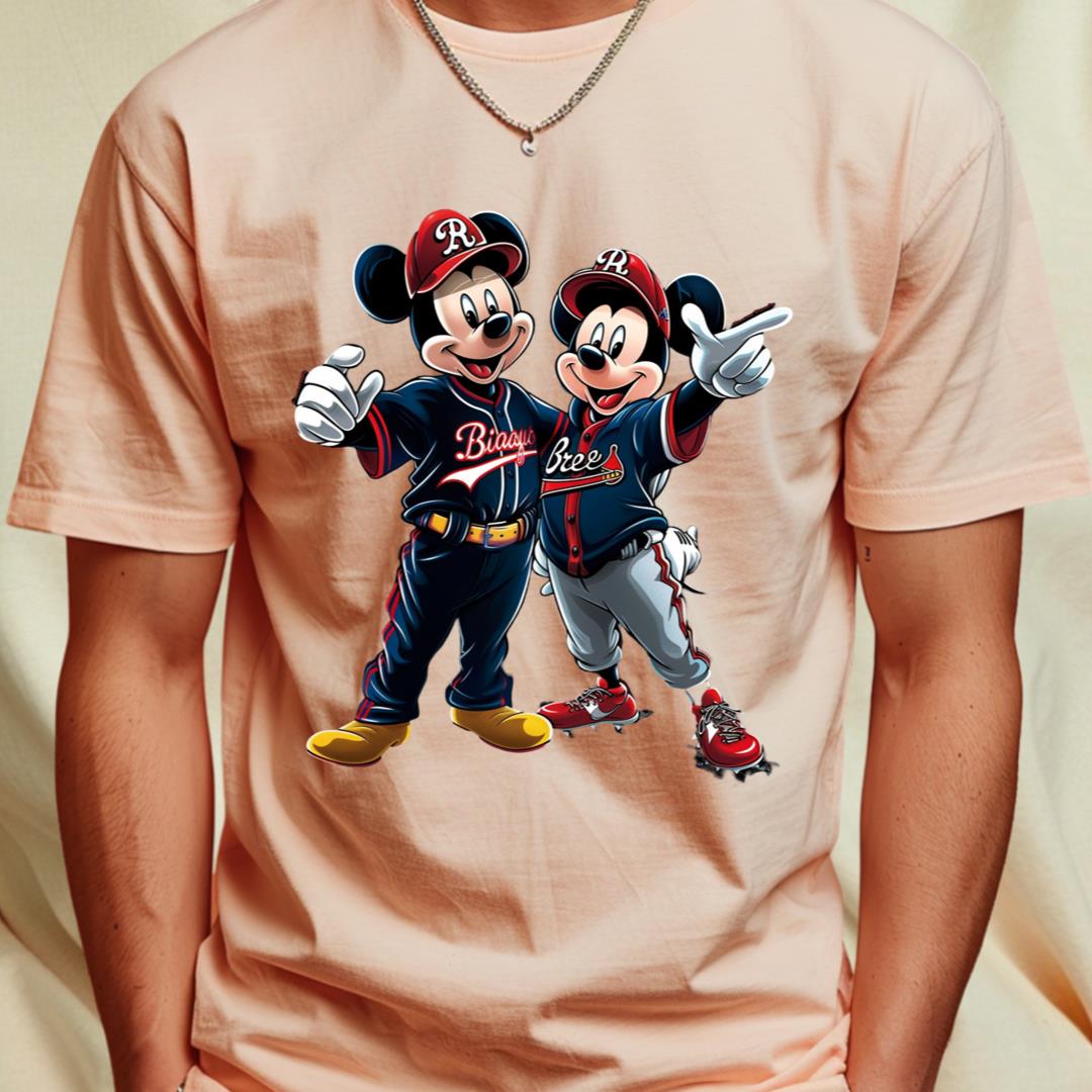 Disney Diamond Dynamics Mickey Mouse Vs Braves Logo PNG, Mic | Inspire ...