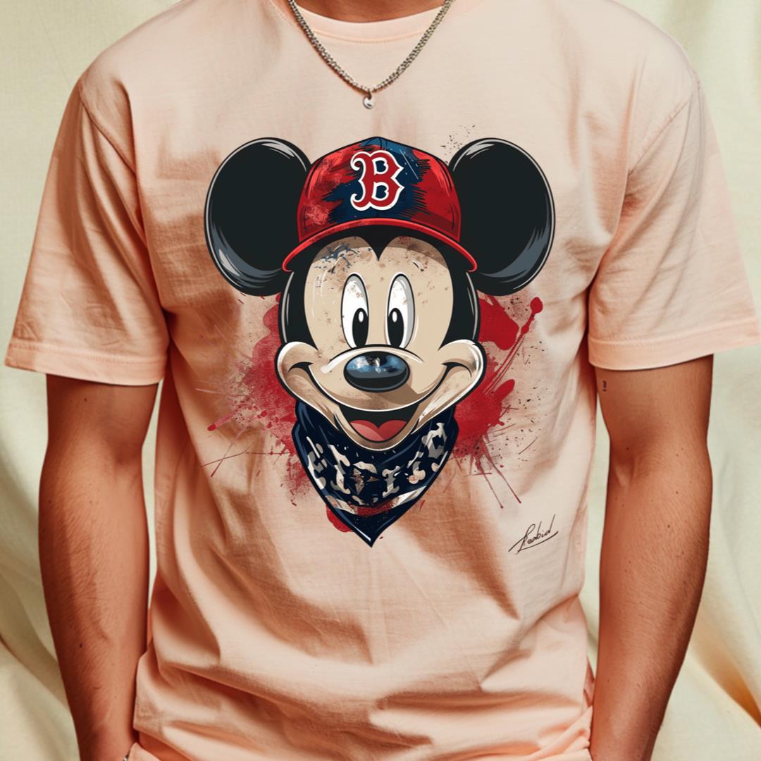 Mickey Mouse Boston Red Sox Animated Challenge PNG, Micky Mo | Inspire ...