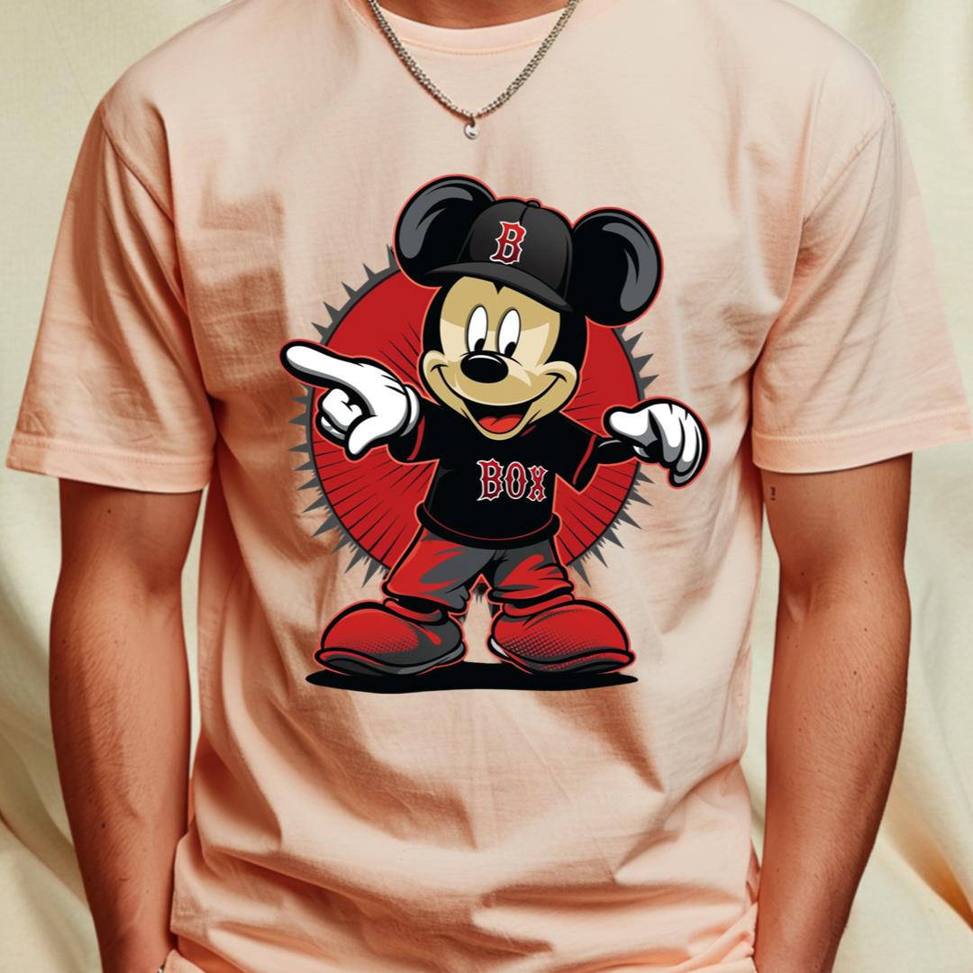 Micky Mouse Boston Red Sox Iconic Rivalry PNG, Boston Red So | Inspire ...