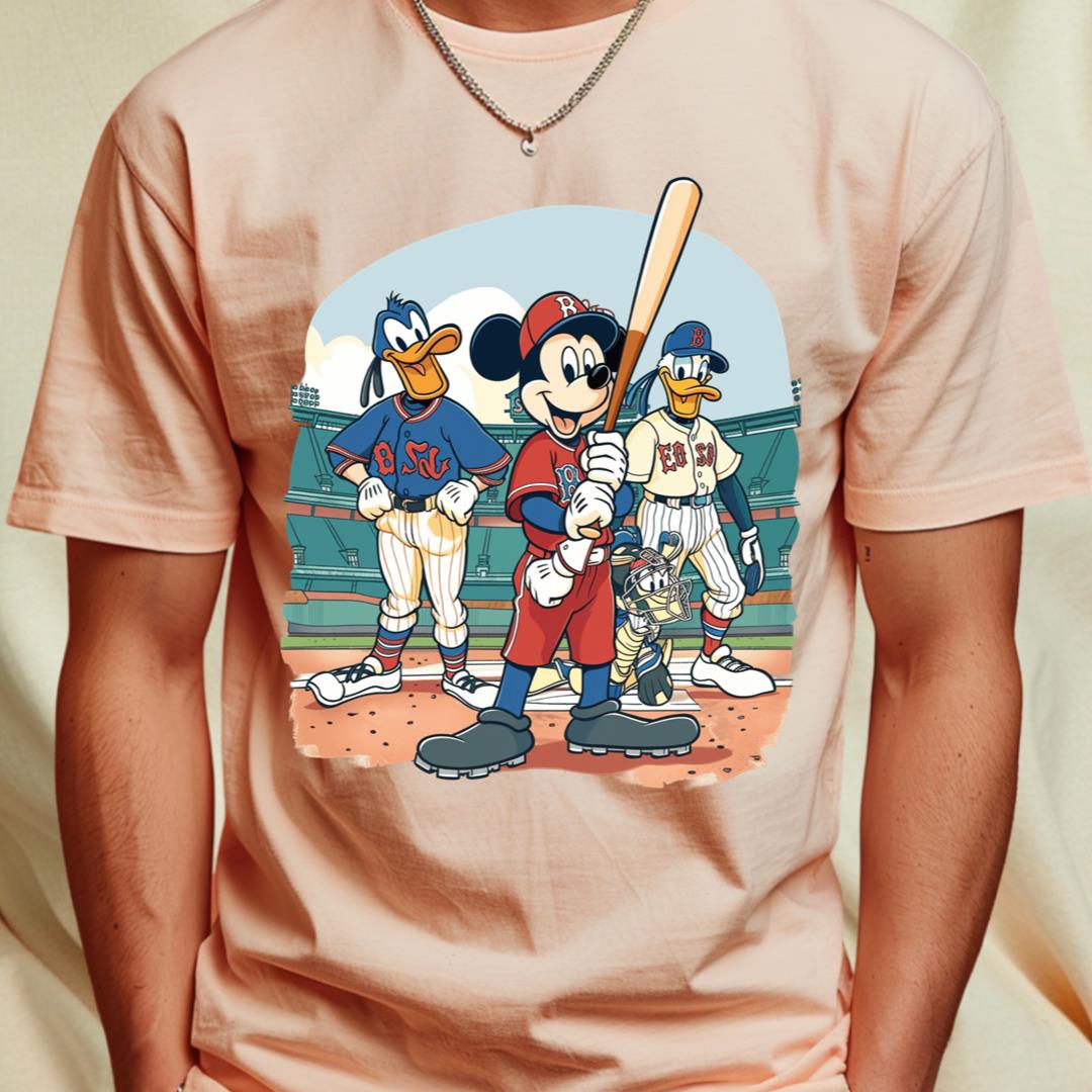 Mickey Mouse Boston Red Sox Signature Match-Up PNG, Micky Mo | Inspire ...