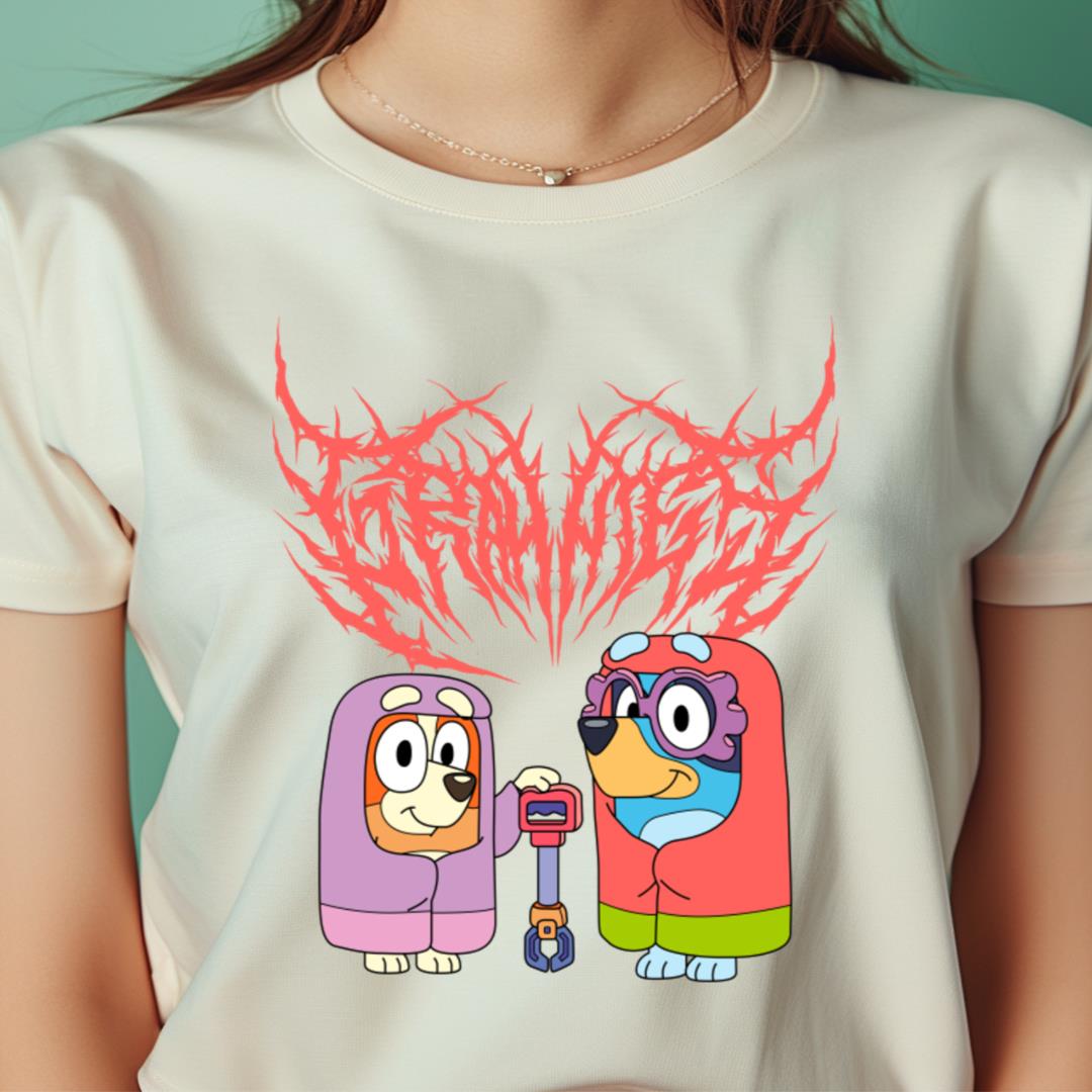 Black Metal Bluey Grannies - Bluey Moments PNG, Bluey PNG | Inspire Uplift