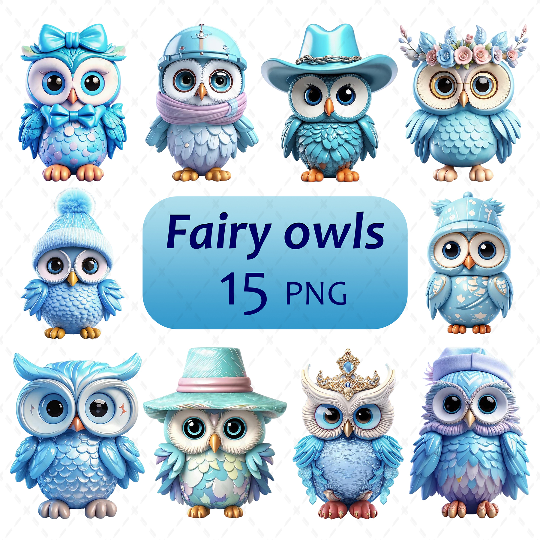 Rainbow Owl Clipart | Inspire Uplift