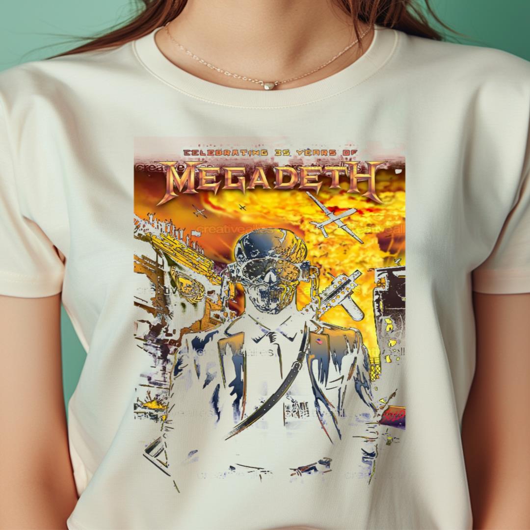 Iconic Innovators Of Thrash PNG, Megadeth band PNG, Music Di - Inspire ...