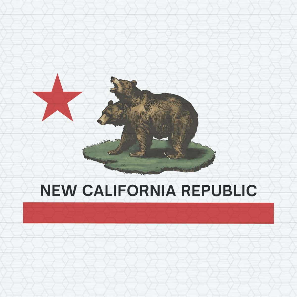 Fallout Bear New California Republic PNG | Inspire Uplift