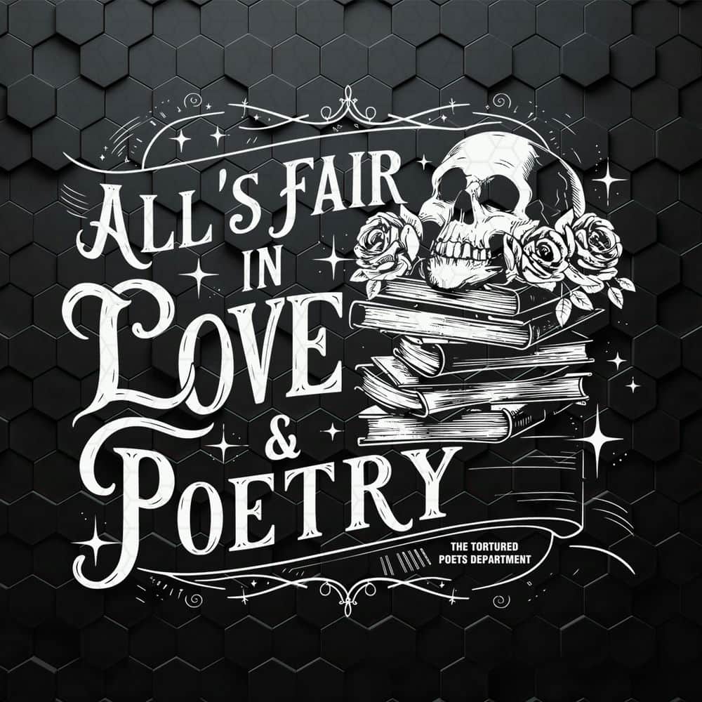 All's Fair In Love And Poetry TTPD Album SVG - Inspire Uplift