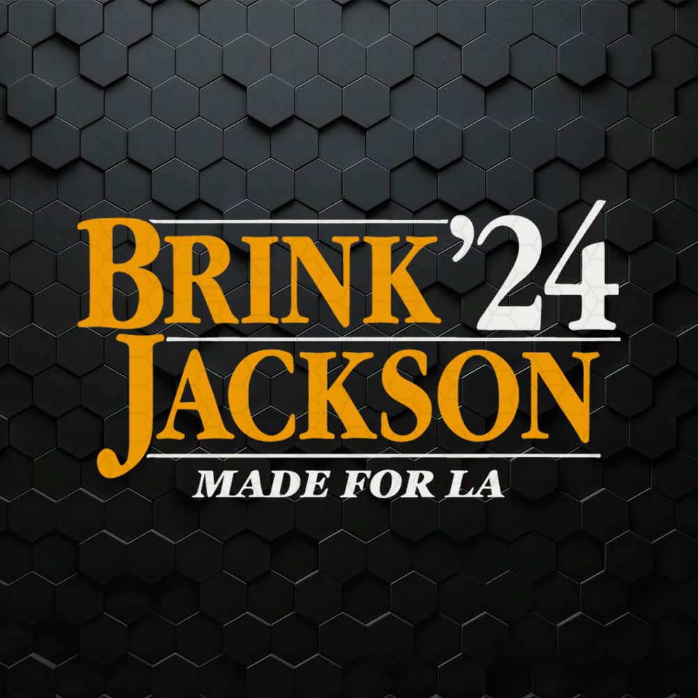 Brink Jackson 24 Made For LA SVG | Inspire Uplift