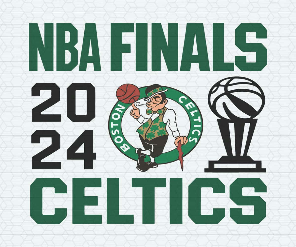 Nba Finals 2024 Celtics Basketball SVG | Inspire Uplift