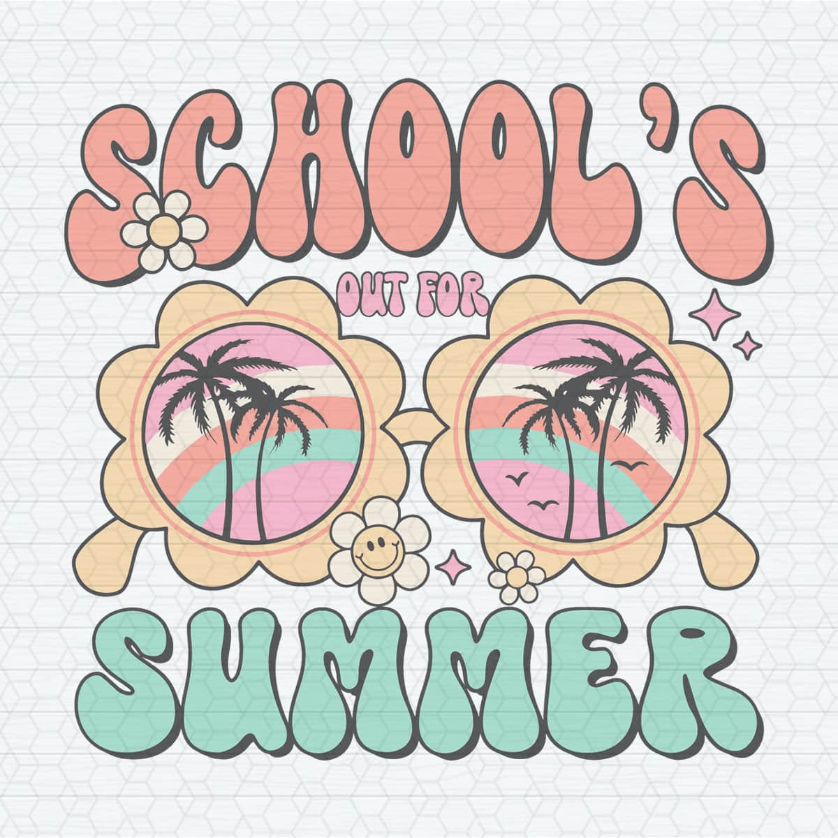 Summer Break Schools Out For Summer SVG - Inspire Uplift