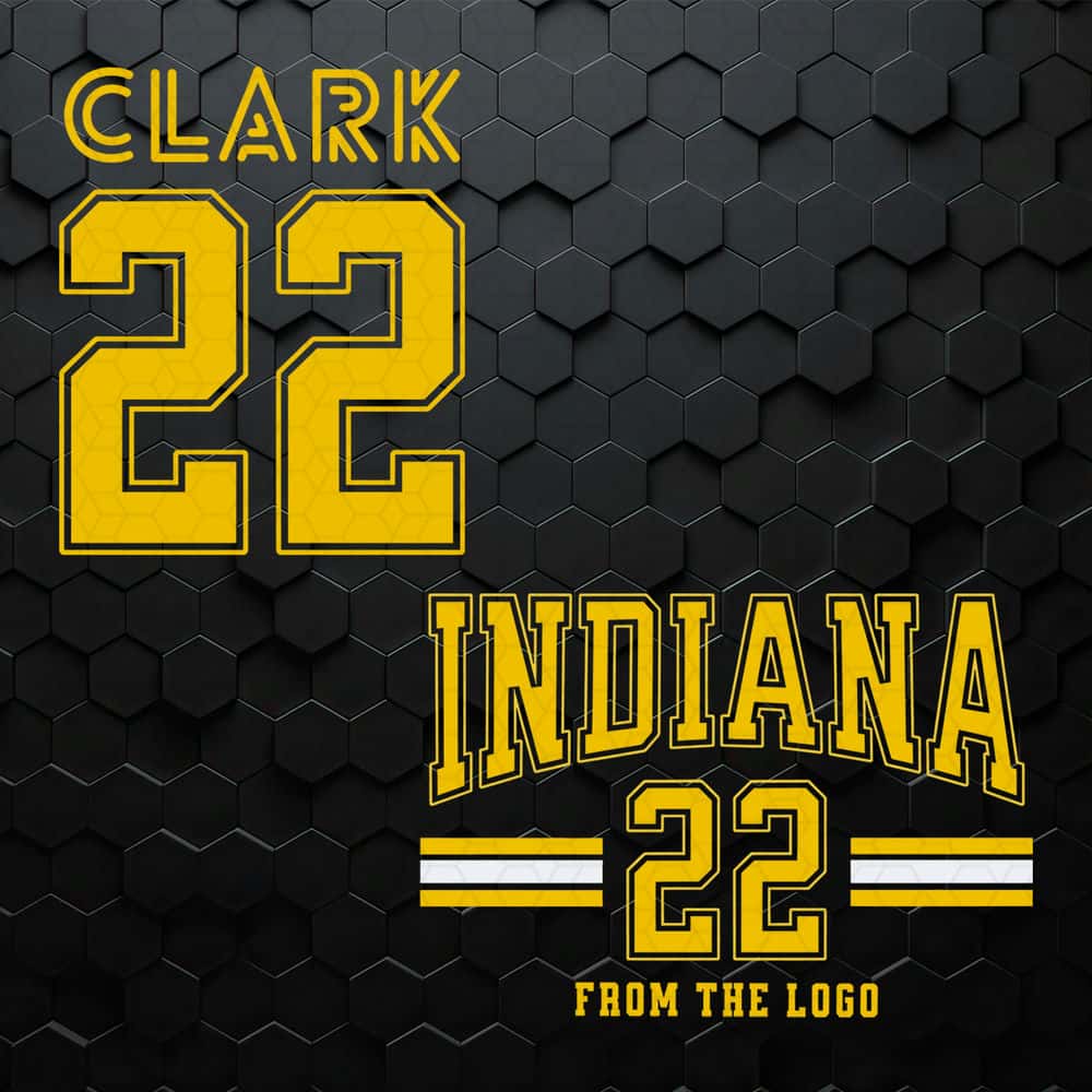 Indiana 22 From The Logo Caitlin Clark SVG | Inspire Uplift