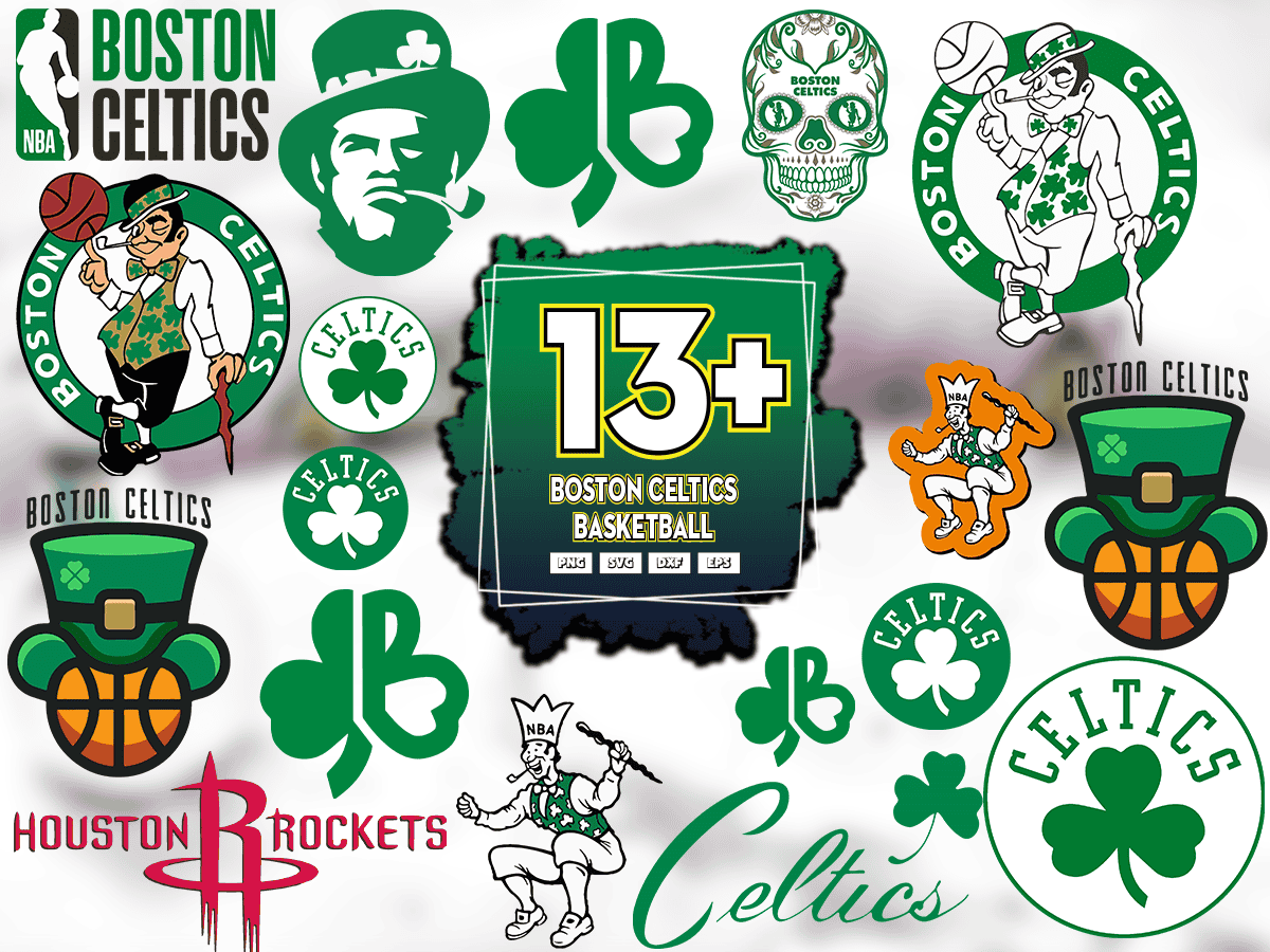 13 Files Boston Celtics Basketball Svg Bundle, Celtics Logo | Inspire ...