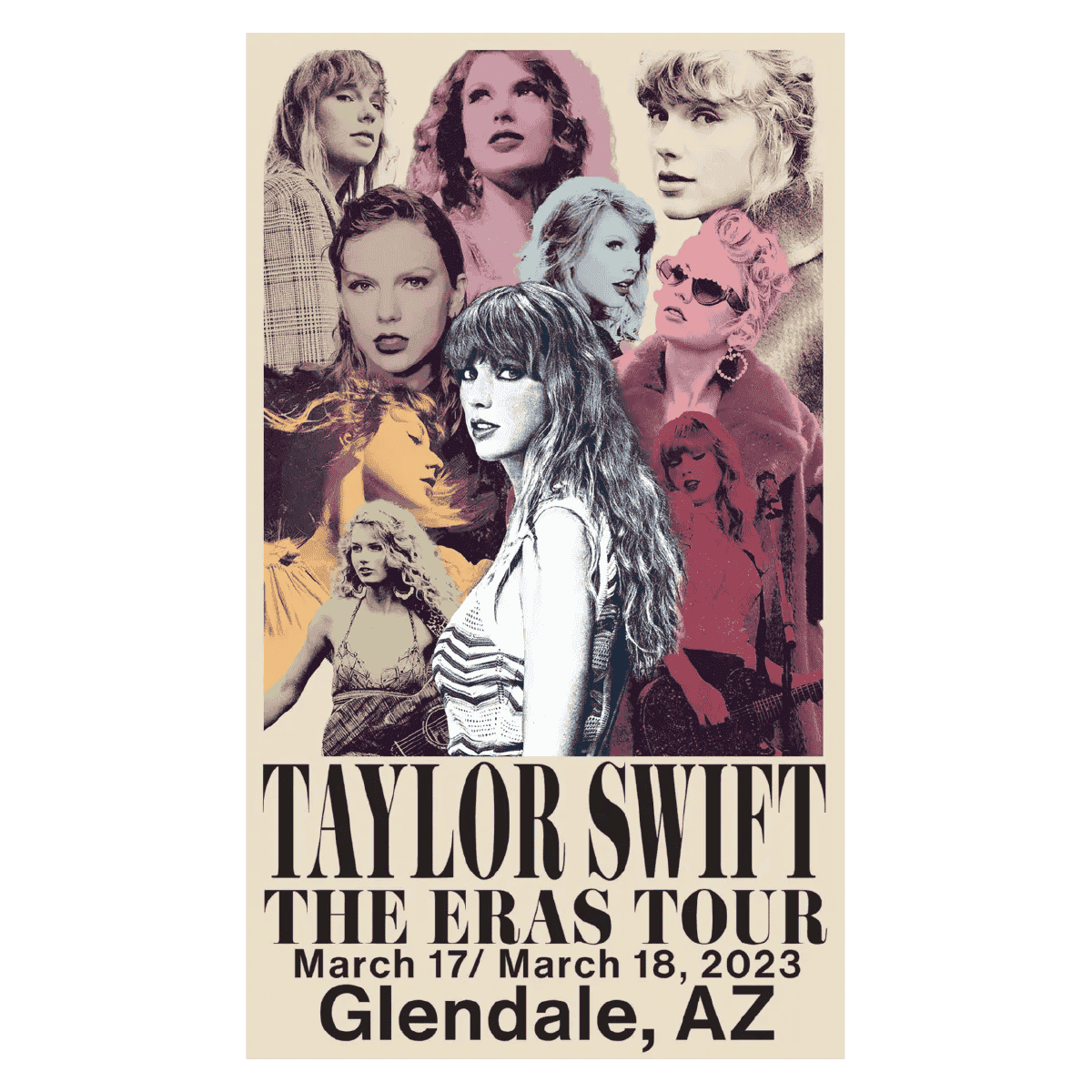 Taylor Swift The Eras Tour Glendale Az 2023 Png Download, Ta | Inspire ...