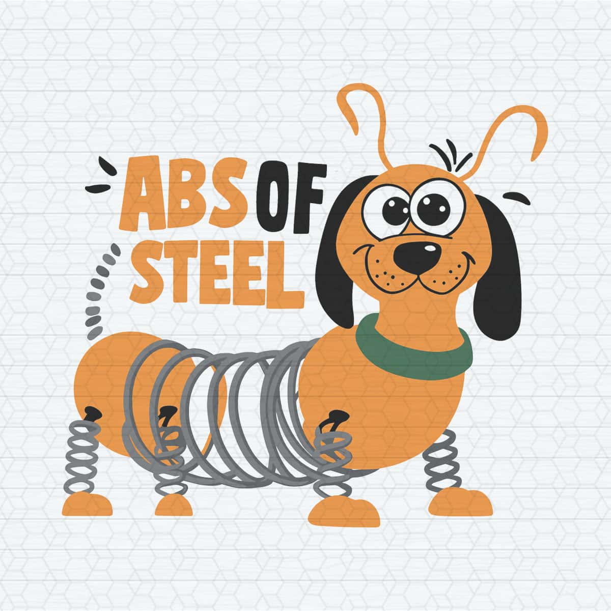 Funny Dog ABS Of Steel Toy Story Funny SVG | Inspire Uplift