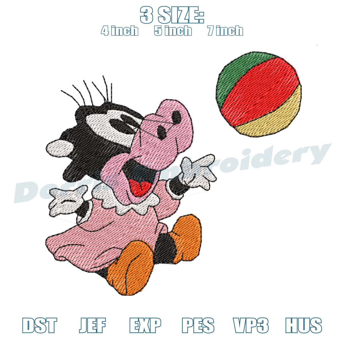 Cute Goofy Baby Embroidery Design , Disney Embroidery,Embroi | Inspire ...