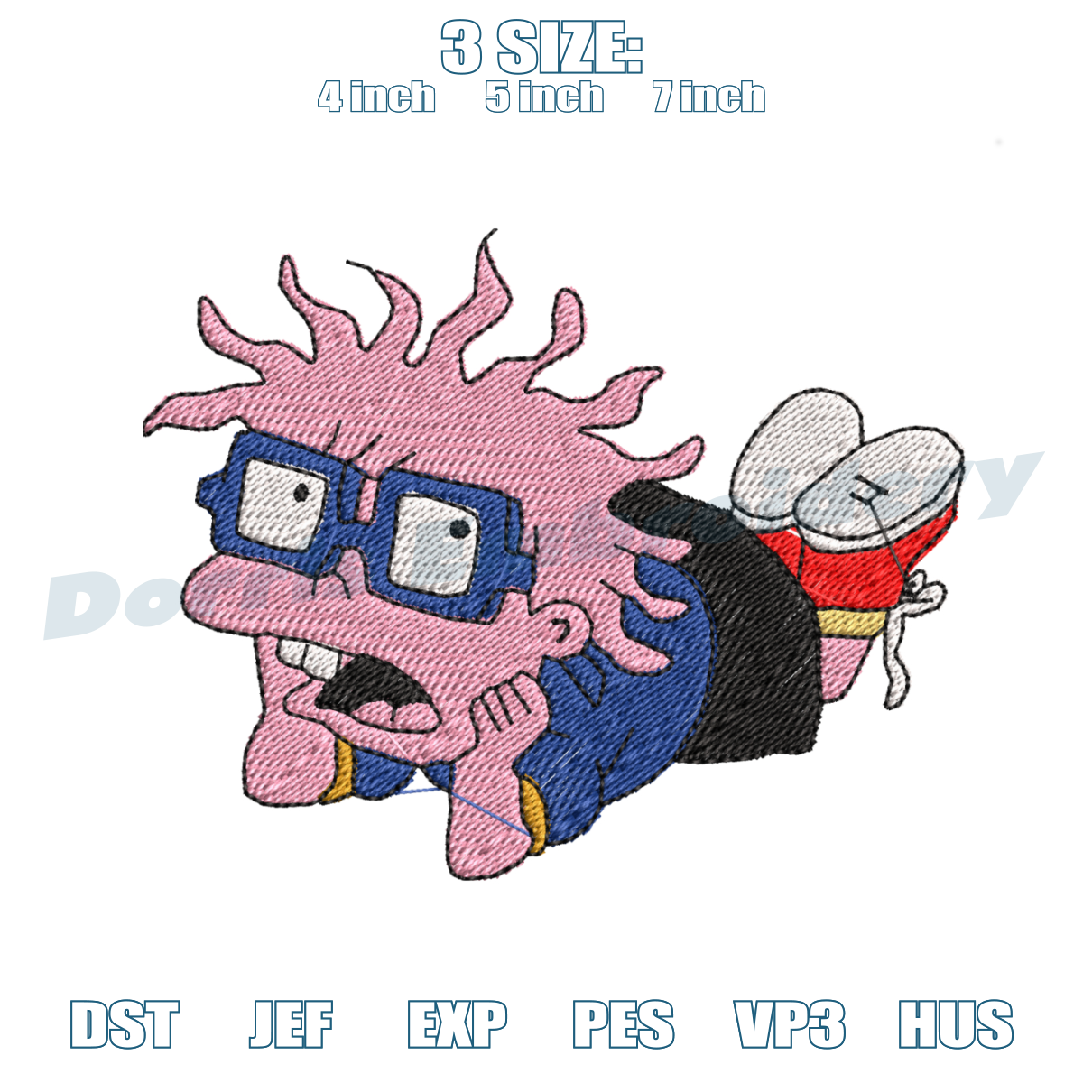 Rugrats Embroidery Design,Digital Embroidery,Embroidery File | Inspire ...