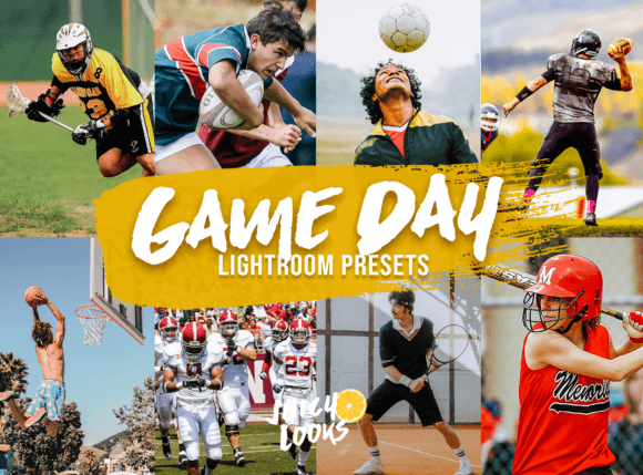 Game Day Glory: 8 Preset Bundle for Sports Photography | Inspire Uplift