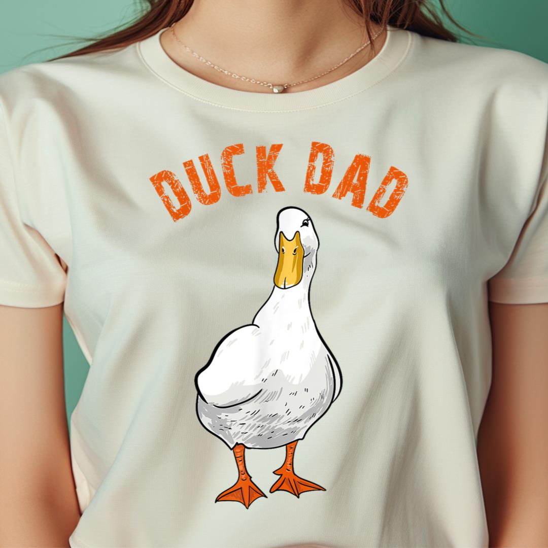 Cute Duck Dad Lover Illustration Gift Duck Owner Gifts PNG, | Inspire ...