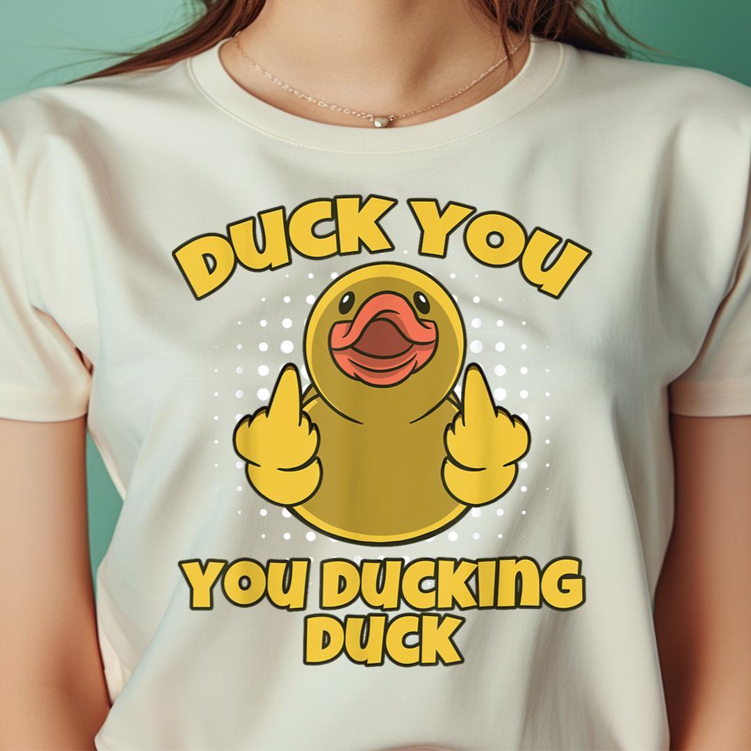 Funny Rubber Duck Duck You You Ducking Duckling PNG, The Duc | Inspire ...