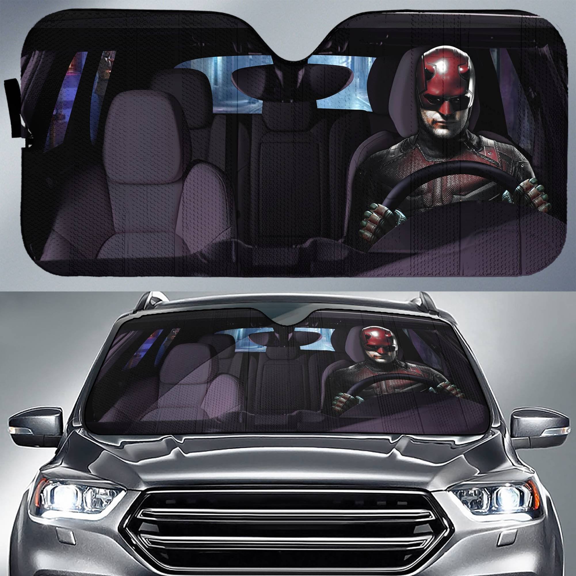 Daredevil Car Sun Shade | Daredevil Matt Murdock Car Sunshad | Inspire ...