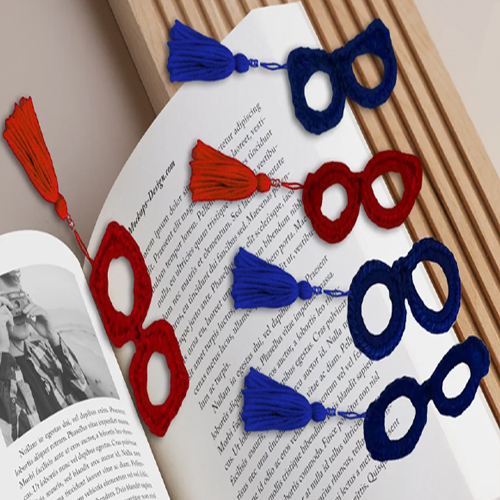 Eye glasses bookmark pattern | Inspire Uplift