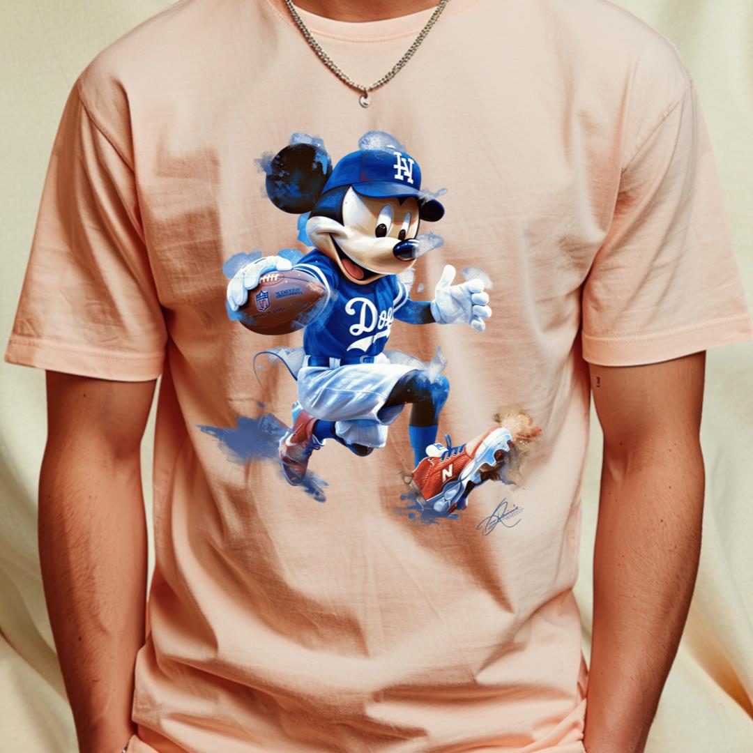 Los Angeles Dodgers Logo Showdown Mickey Mouse PNG, Micky Mo | Inspire ...