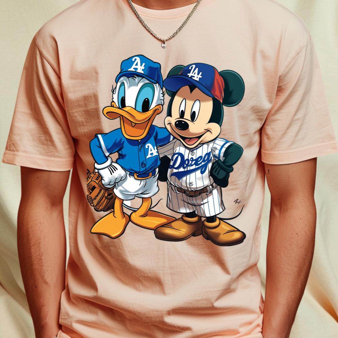 Los Angeles Dodgers Logo Mickey Mouse Comparison PNG, Micky | Inspire ...