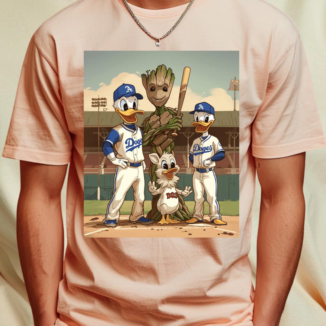 Groot Vs Los Angeles Dodgers Iconic Conflict PNG, Groot Los | Inspire ...