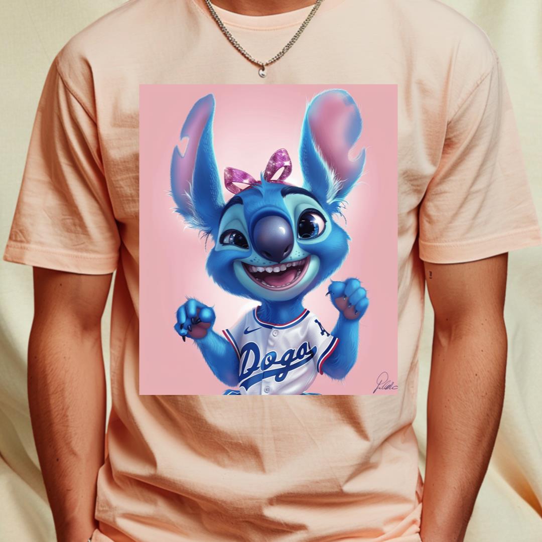 Stitch Los Angeles Dodgers Duel Decade PNG, Stitch Angeles P - Inspire ...