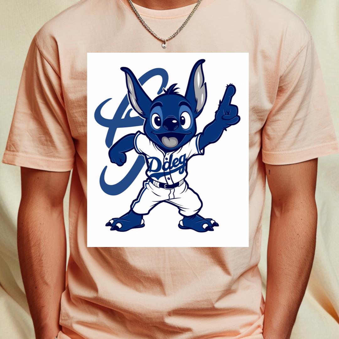 Stitch Los Angeles Dodgers Clash PNG, Los Angeles Dodgers Pi | Inspire ...