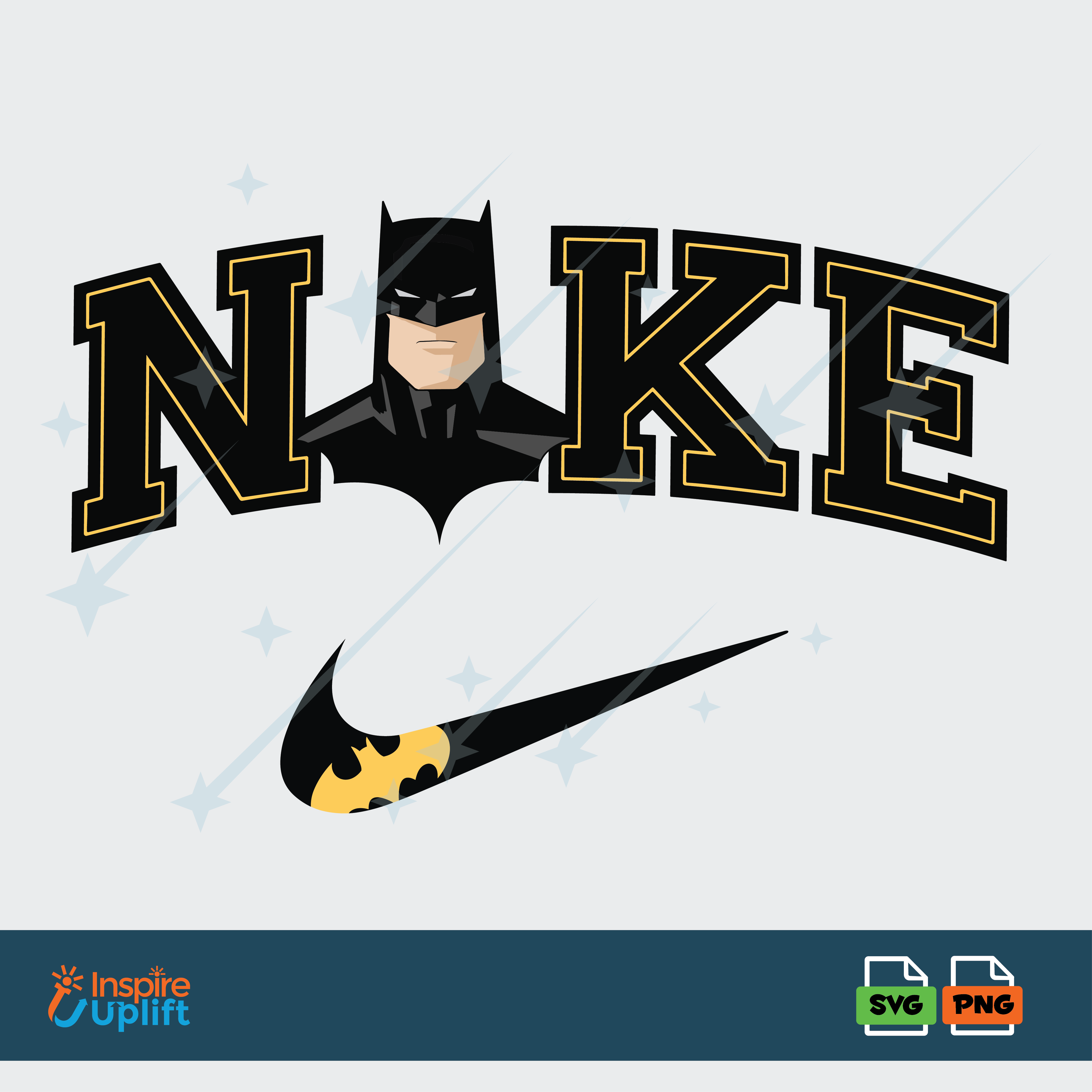 BATMAN NIKE LOGO 2 - Nike SVG, Nike PNG, Nike Logo, Batman S - Inspire ...